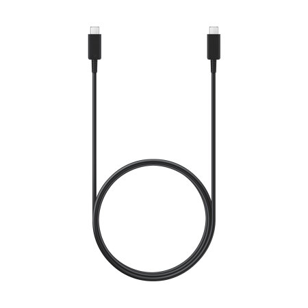 Official Samsung 100W Black 1.8m USB-C to USB-C Charge and Sync Cable ...