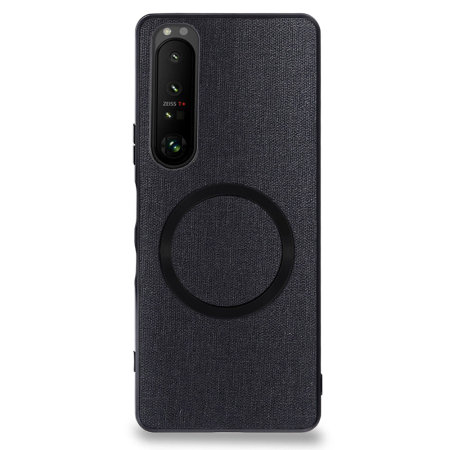 Olixar Black MagSafe Fabric Case - For Sony Xperia 1 VI