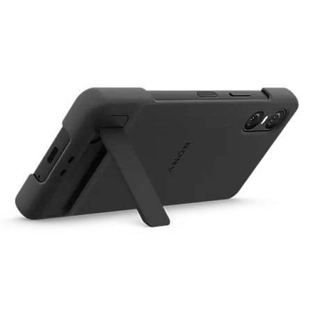 Official Sony Black Style Cover Stand Case - For Sony Xperia 10 VI