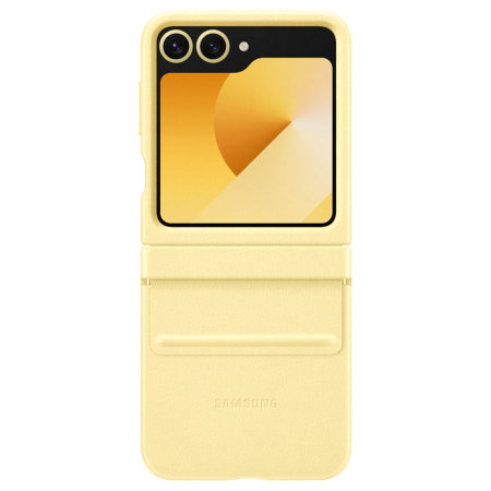 Official Samsung Yellow KindSuit Case - For Samsung Galaxy Z Flip 6