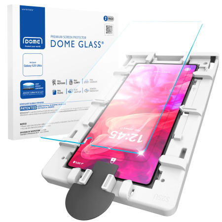 Whitestone Dome Two Pack Tempered Glass Screen Protectors with UV Lamp ...