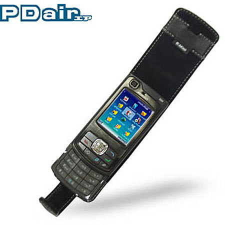 PDair Leather Flip Case - Nokia N80