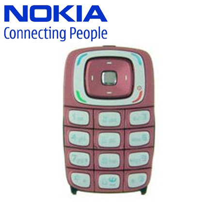 Nokia 6103 Replacement Keypad - Red