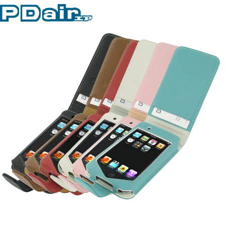 PDair Leather Case Flip Case for Apple iPod Touch