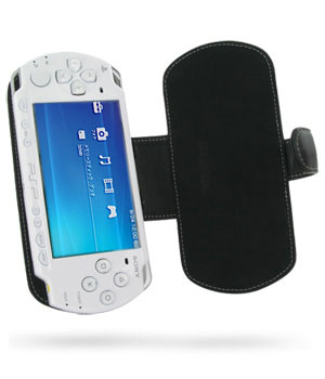 PDair Leather Case - Sony Slim / Lite PSP - Black