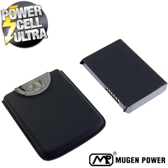 Power-Cell Ultra Battery & Back Cover - Black - O2 XDA Orbit - 2400 mAh