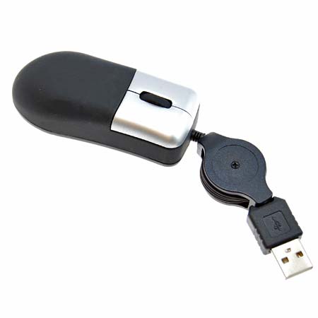 Mini Retractable Mouse
