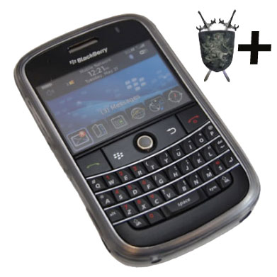 FlexiShield Plus Skin For The BlackBerry Bold - Black