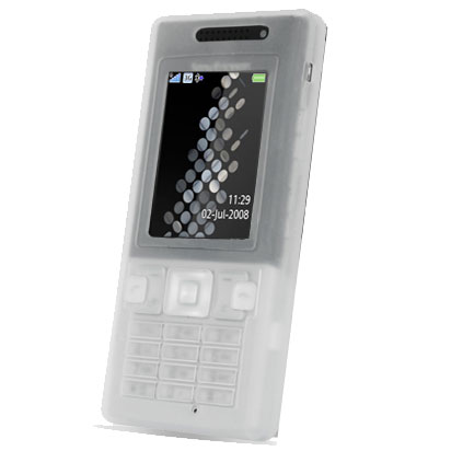 Silicone Case - Sony Ericsson T700 - Ice