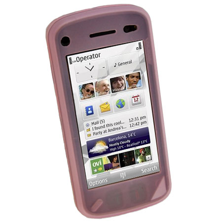 Silicone Case for Nokia N97 - Pink