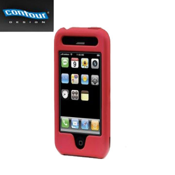Contour Design HardSkin for iPhone 3GS / 3G - Red