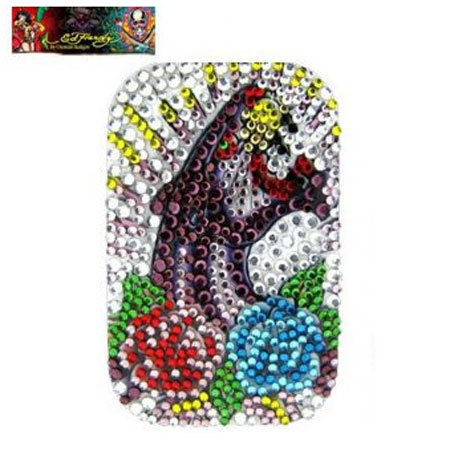 Ed Hardy Icing Rhinestone Universal Phone Sticker - Panther