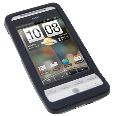 Silicone Case for HTC Hero - Black