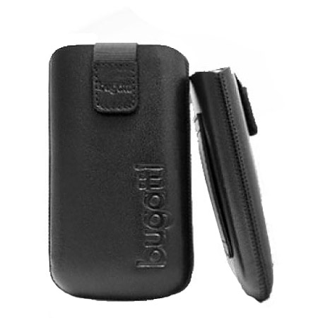 Bugatti SlimCase Leather Case - Medium - Atlantic Grey