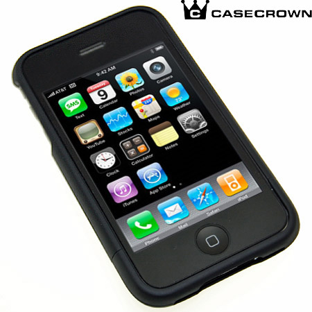 CaseCrown iPhone 3GS / 3G PolyCarbonate Glider Case - Black