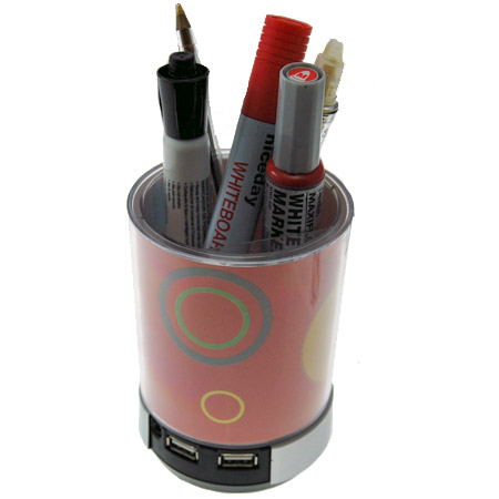 USB Pen Holder With 3.5mm Audio Adapter