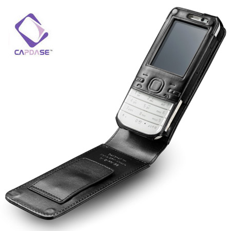 Capdase Classic Leather Flip Case for Nokia 6730 Classic