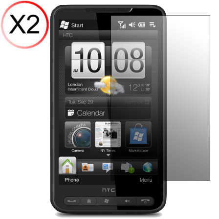 Martin Fields Screen Protector - HTC HD2 - Twin pack