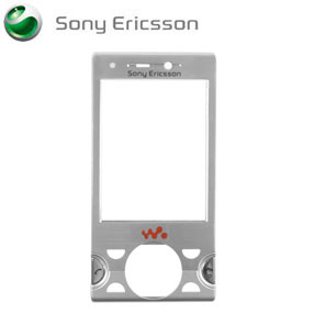 Sony Ericsson W995 Replacement Front Cover - Silver