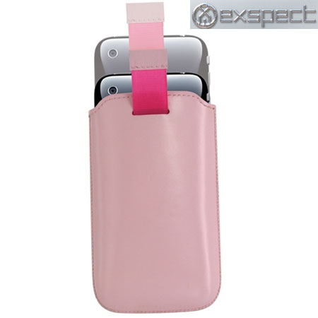 Exspect iPhone 3GS / 3G Leather Slip Case - Pink