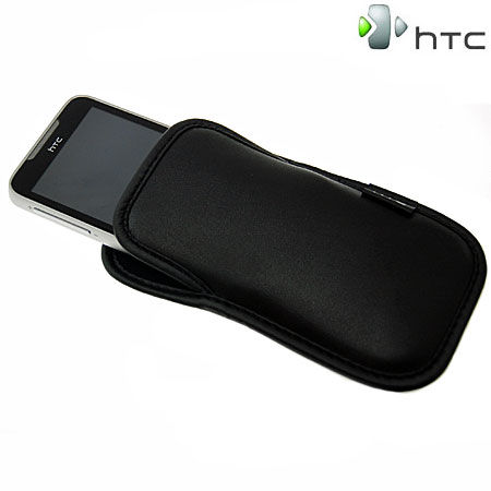 HTC PO S491 Legend Standard Leather Pouch - Black