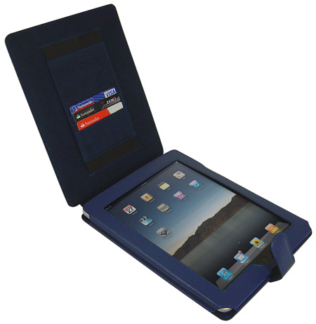 iPad Flip Case - Blue