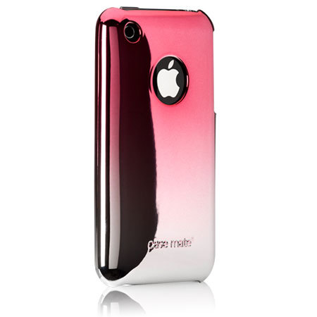 Case-Mate iPhone 3G and 3GS Barely There Case - Red And Silver