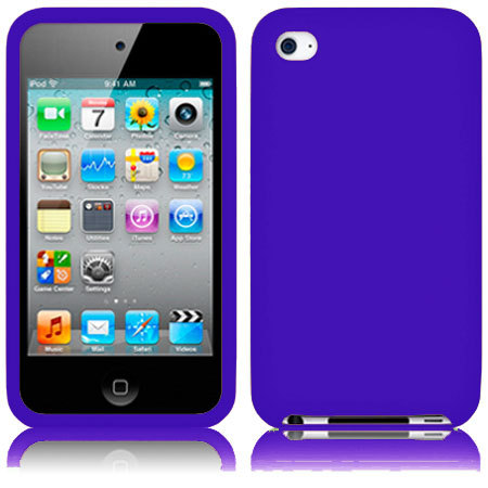 Silicone Case for iPod Touch 4G - Blue