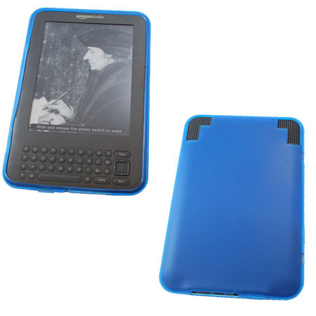 Flexishield Skin for Amazon Kindle Keyboard - Blue
