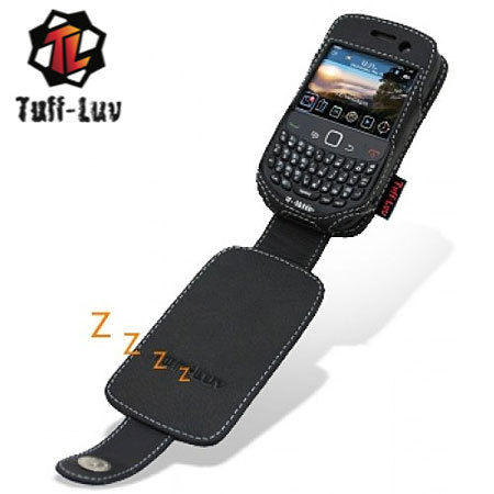 Tuff Luv Leather Case for Blackberry Curve 3G