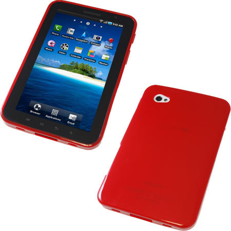 Flexishield Skin for Samsung Galaxy Tab - Red