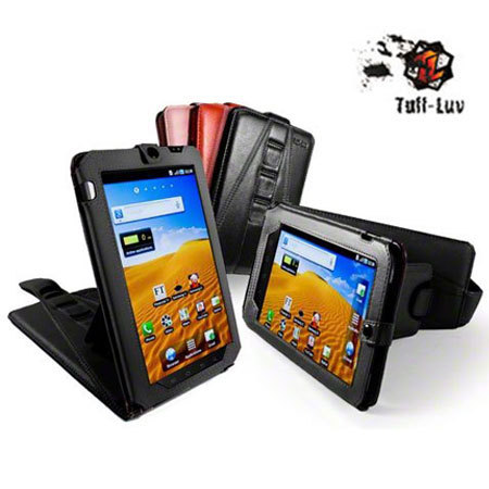 Tuff-Luv Tri-Axis Faux Leather Case and Stand for Samsung Galaxy Tab
