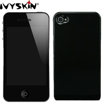 IvySkin Reception Case Colour for iPhone 4 - Phantom Black