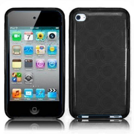 FlexiShield Skin For iPod Touch 4G - Transparent Black