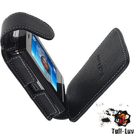 Tuff Luv Leather Case for Sony Ericsson Xperia X10 Mini Pro