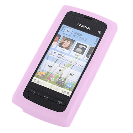 Silicone Case For Nokia 5250 - Pink