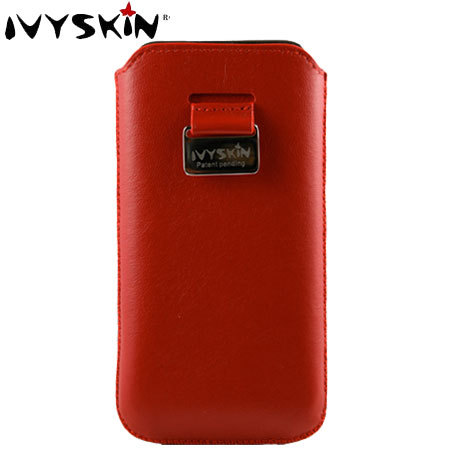 IvySkin Napa Leather Case For iPod Touch 4G - Red