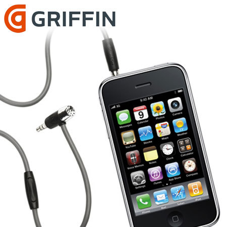 Griffin Hands-free Mic + AUX Cable for iPhone