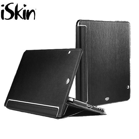 iSkin Aura Folio Case With Stand For iPad - Black