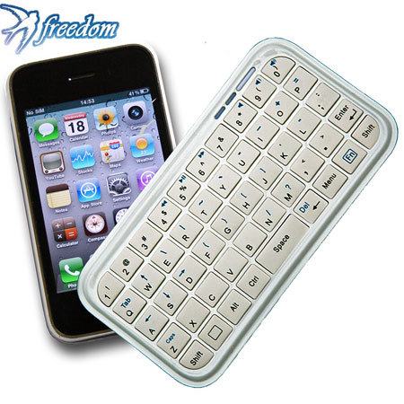 Freedom i-Connex Mini Bluetooth Keyboard - White