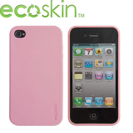 EcoSkin Plastic Skin For The iPhone 4 - Pink