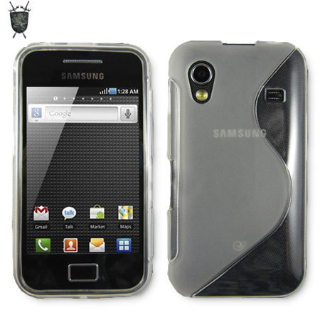FlexiShield Wave Case for Samsung Galaxy Ace S5830 - Clear