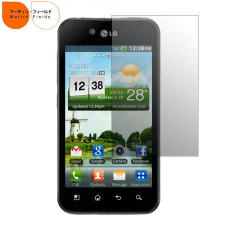Martin Fields Screen Protector - LG Optimus Black