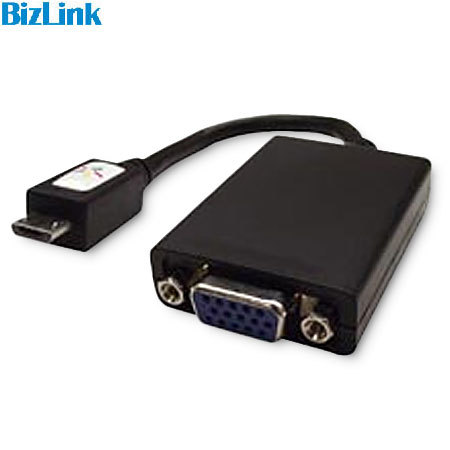 BizLink MHL to VGA TV-Out Adapter - Black