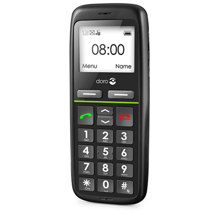 Sim Free Doro PhoneEasy 341gsm - Black