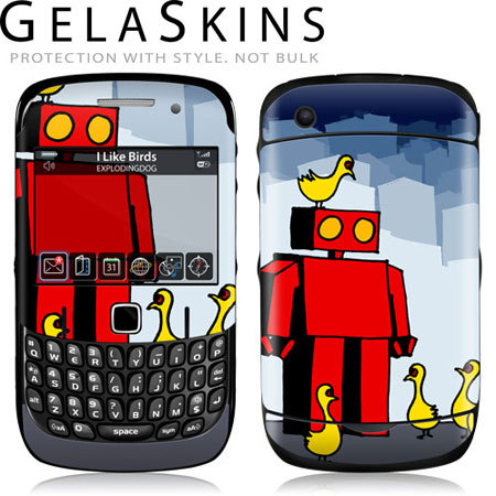 Gelaskins Protective Skin for Blackberry Curve 8520/9300 - I Like Birds ...