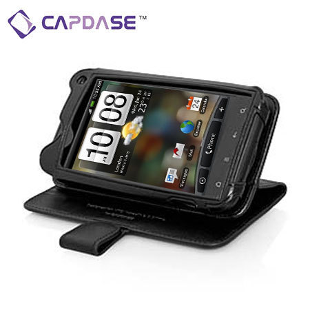 Capdase Classic Leather Book Case for HTC Incredible S