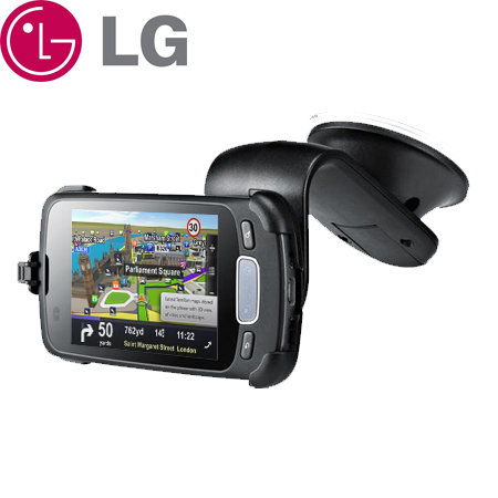 LG SCS-320 Car Cradle with Charger - LG Optimus One