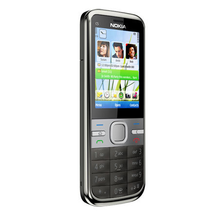 Sim Free Nokia C5-00 5MP - Grey