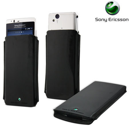 Sony Ericsson SMA3110B Pouch Case for Xperia arc S/arc - Black
